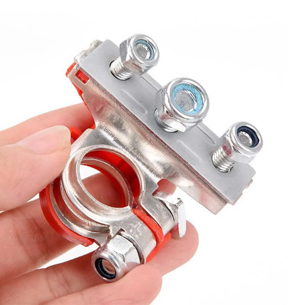 UpgradedCar Battery Terminal Connectors, 12V Heavy Duty Copper Battery ...