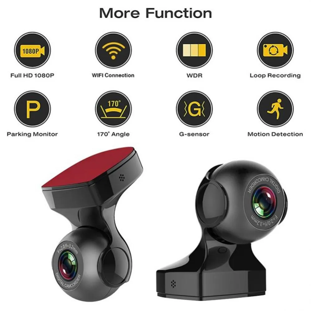 DHgate.com:4K Mini Car Driving Recorder, 170° Wide Angle Dash Cam with ...