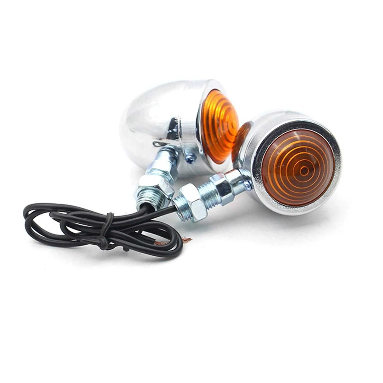 DHgate.com:2PCS Bullet Metal Motorcycle Turn Signals Indicator Light ...