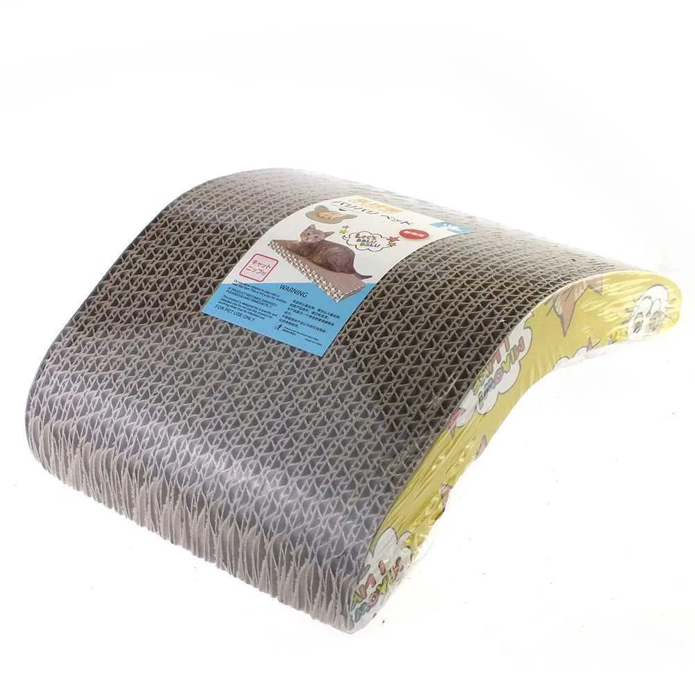 DHgate.com:Premium Cat Scratcher Cardboard Mat, Corrugated Paper Catnip ...