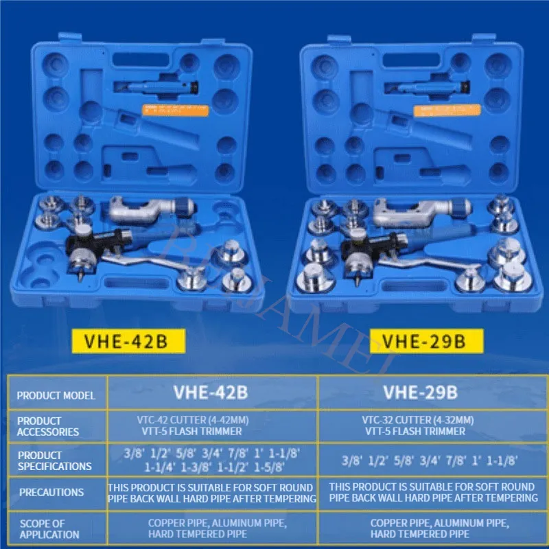 Copper Pipe Expander Tool Kit Hydraulic Tube Expansion Set For Air ...