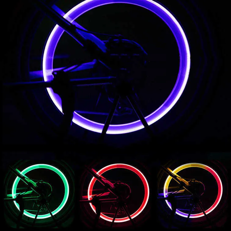 DHgate.com:2/4pcs LED Tire Valve Caps, Colorful Car Motorcycle Bicycle ...