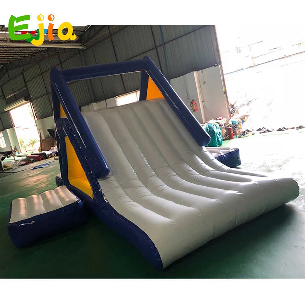 Outdoor Inflatable Floating Air Pool Slide Water Bounce For Kids ...
