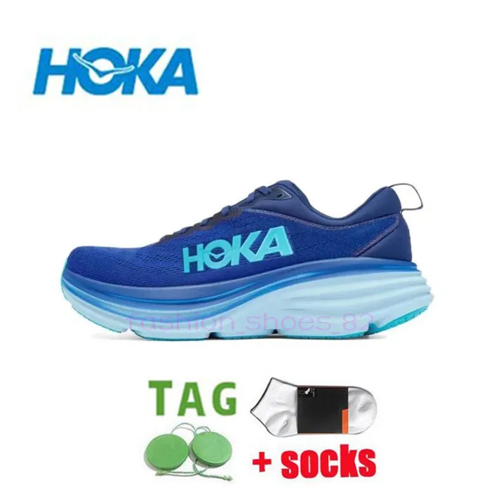 2023 Hoka Bondi 8 Clifton 8 Running Shoes Men Women Hokas Og One One Carbon X2 Cloud Kawana 9 ...