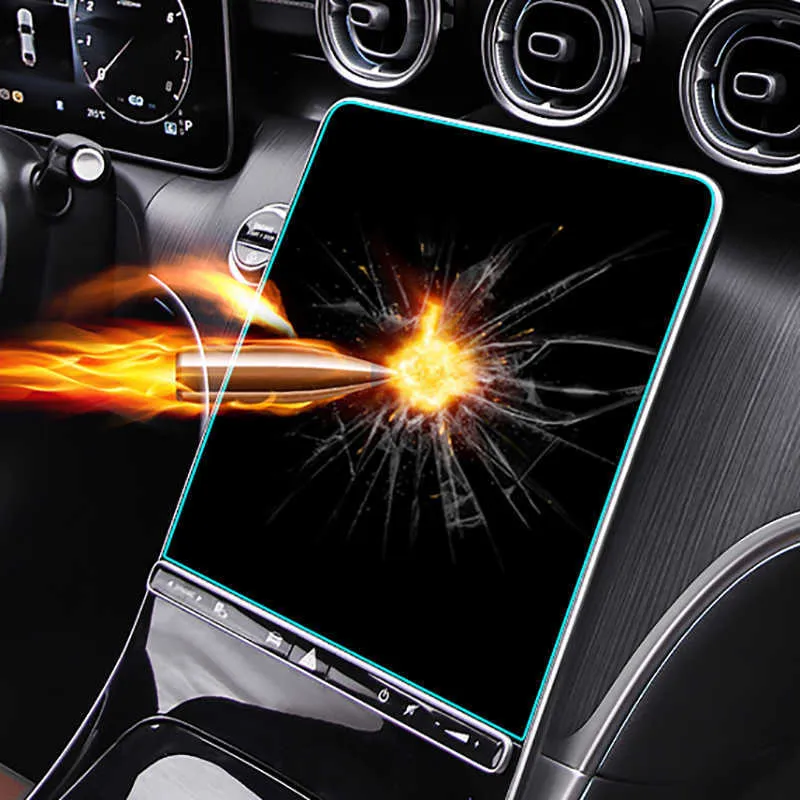 2022 2023 Mercedes Benz C Class W206 Tempered Glass Screen Protector ...