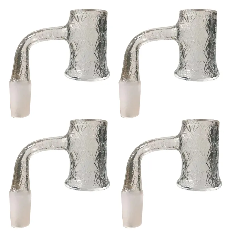 25mm Quartz Banger 14mm Male 90 Degree Full Welded Dab Rig Insert For ...