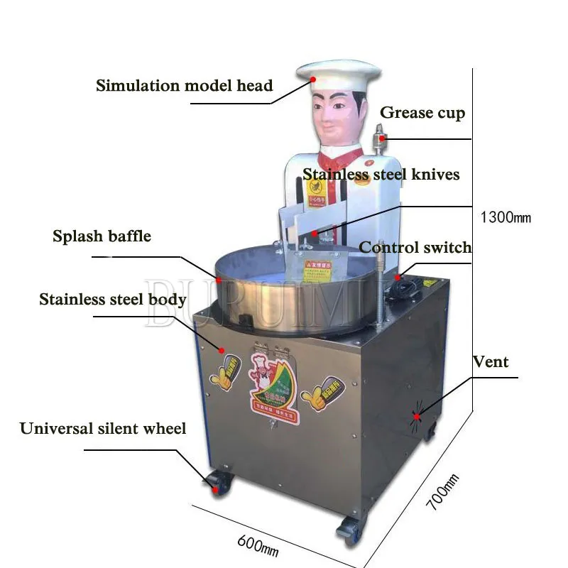 Chopper De Mano Automático: Máquina De Procesador De Alimentos ...