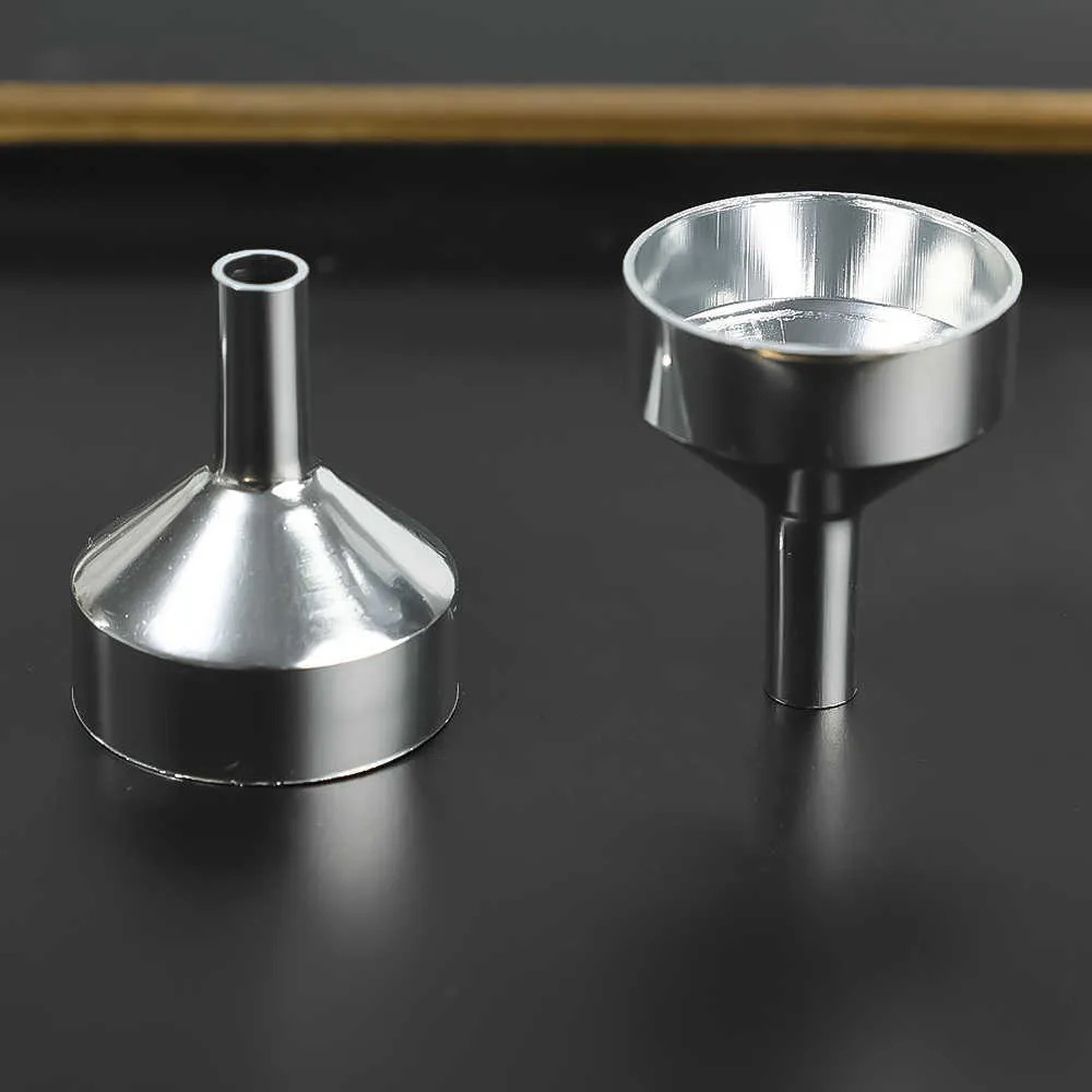 DHgate.com:5-Pack Mini Metal Funnels for Liquid Transfer - Durable ...