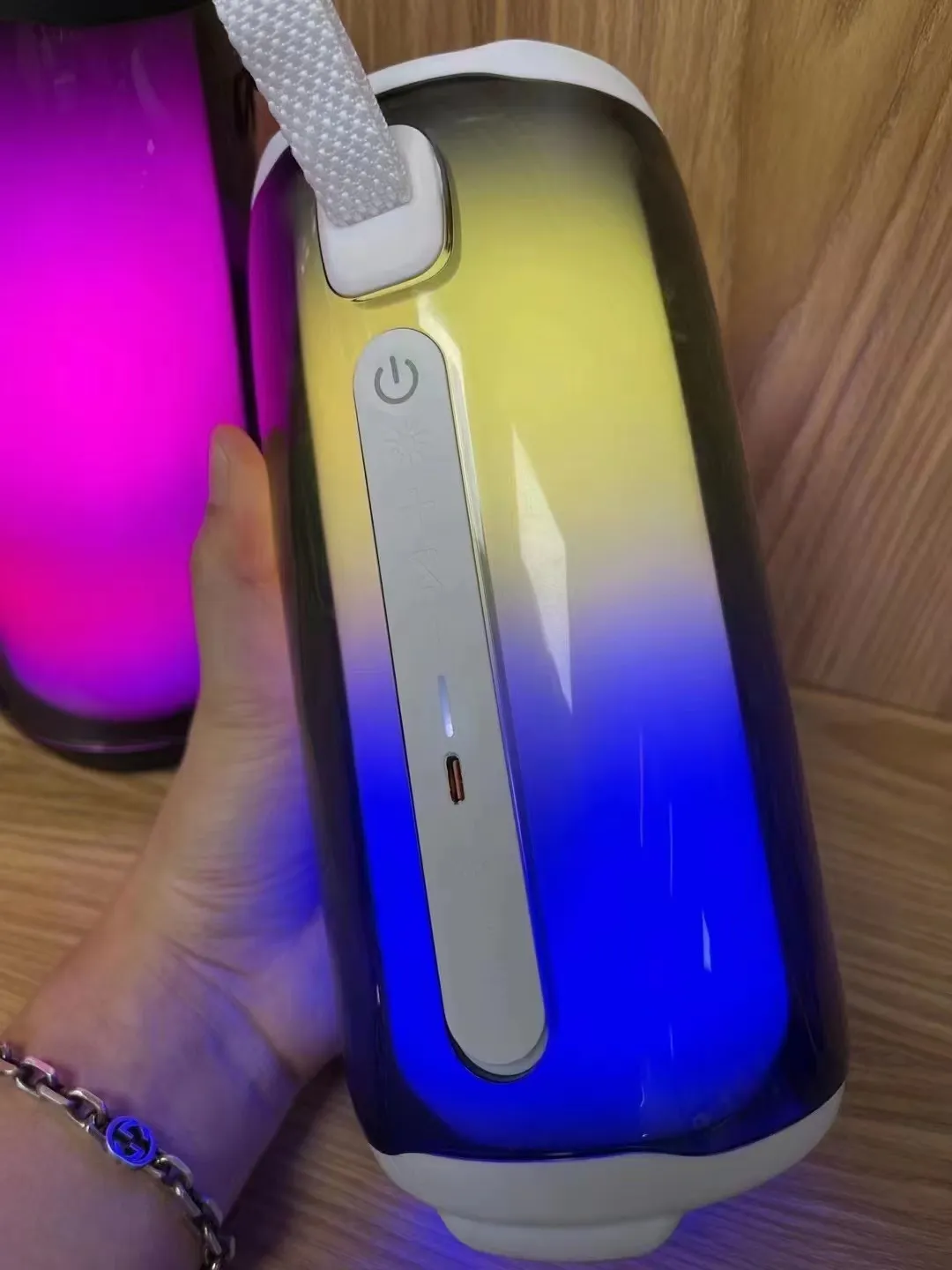 PULSE5 Wireless Bluetooth Speaker Pulse 5 Waterproof Portable Deep Bass Stereo Sound With LED ...