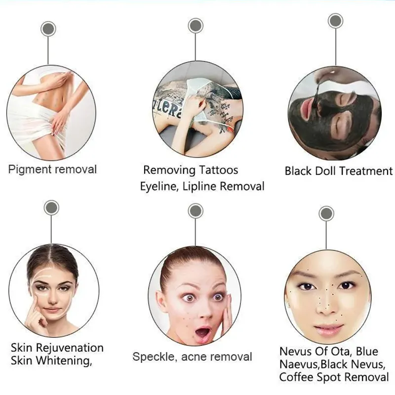 Advanced 2 In 1 Picosecond Laser Tattoo & Hair Removal Machine With ...
