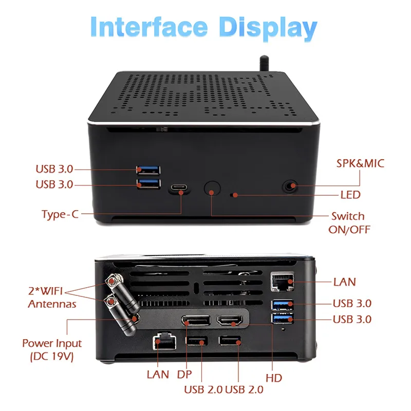 Super Console Box WiFi Retro Video Game Console Windows 10 Pro مع 63000 ...