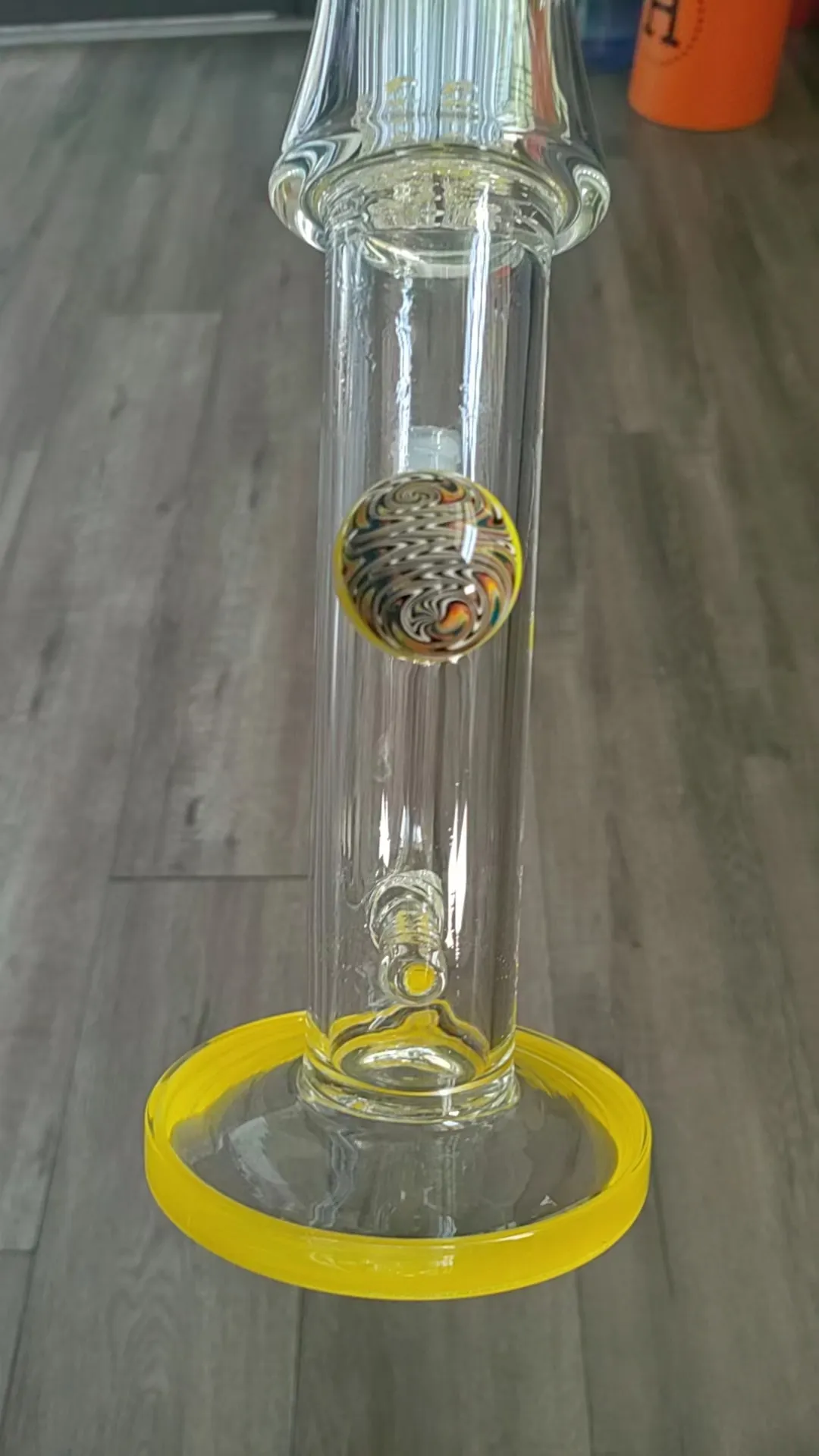 Wholesale Customized Borosilicate Glass Vortex Honeycomb Bong With ...