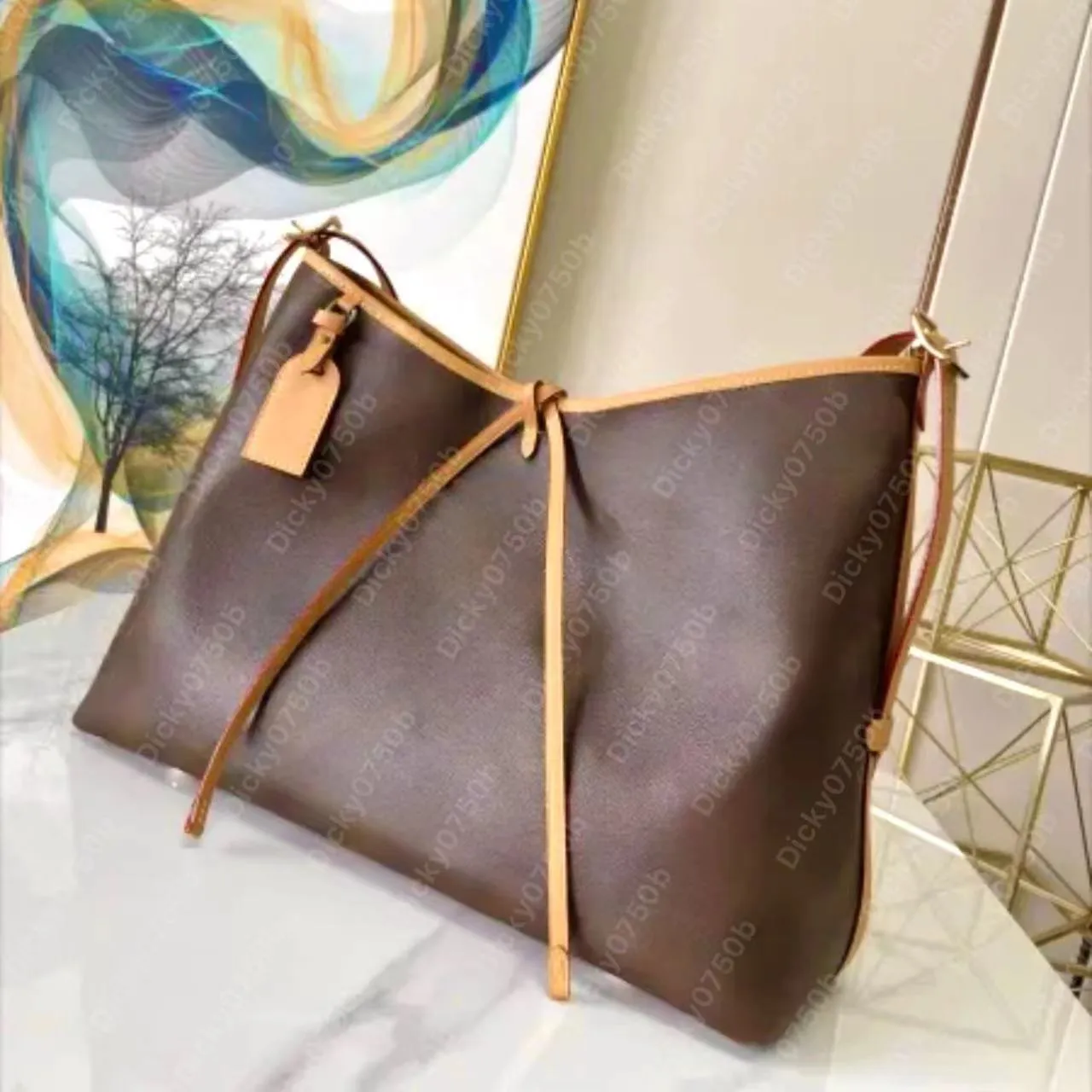 Carryall Designer Tote Women Shoulder Bag Carry All Luxury Handbag ...