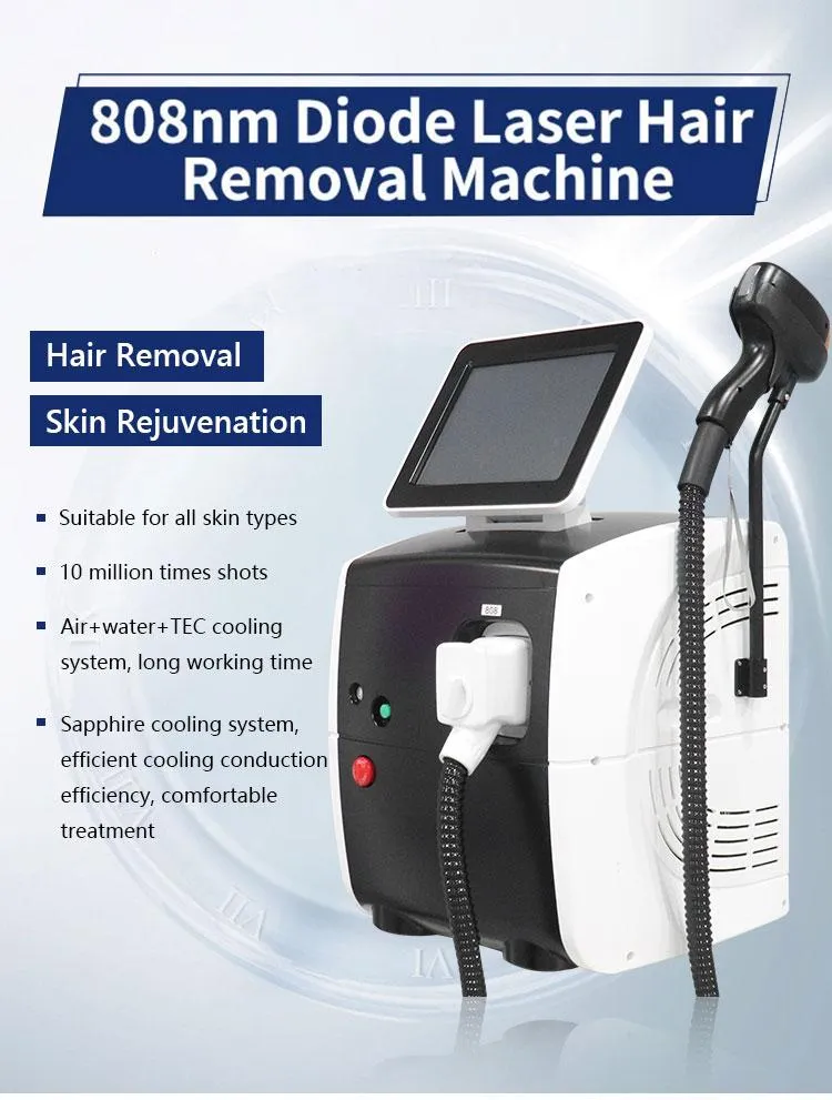 Advanced 3 Wavelength Diode Laser Alexandrite Hair Removal Machine From ...