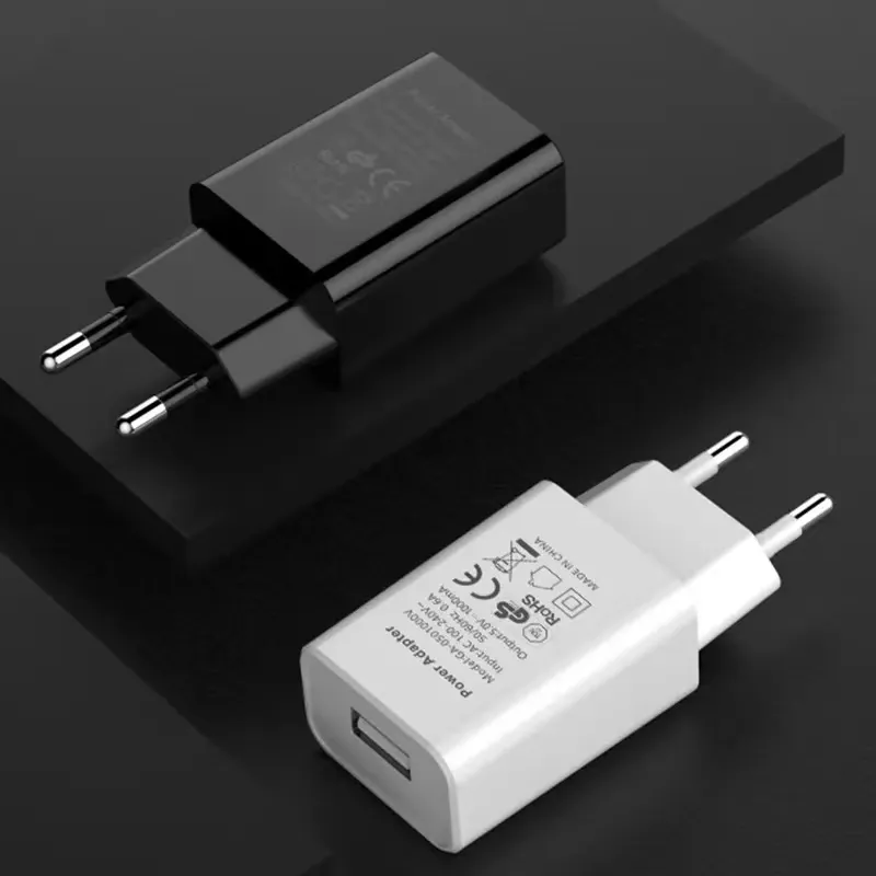European Power Adapter EU Plug Wall Charger 5V 2A USB... From ...