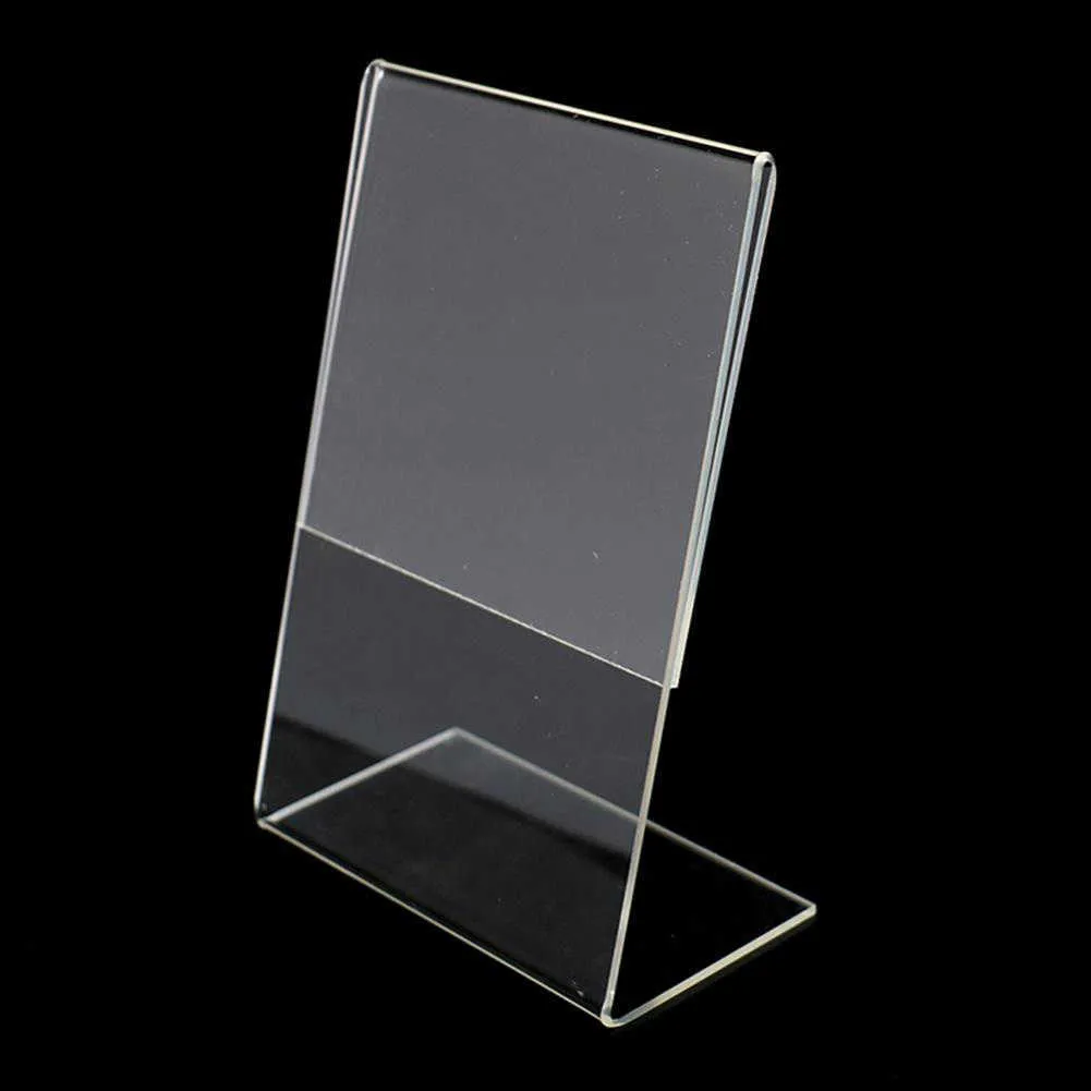 Transparent Acrylic Display Stand 2 Sizes Desk Card... From Cleanfoot ...
