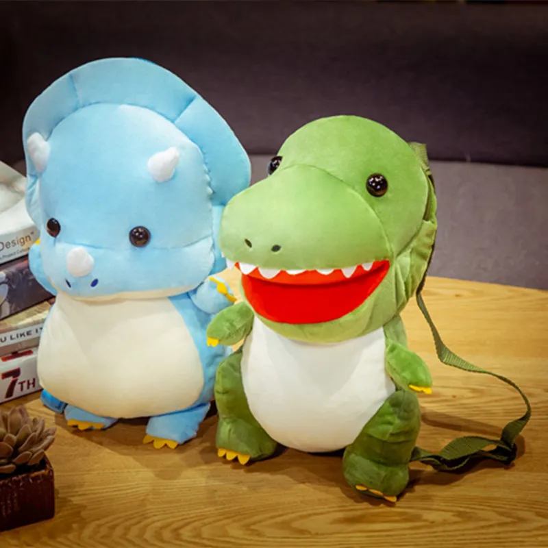 Cute Dinosaur Plush Backpack - Triceratops Plush Toy for Kids - Shop ...