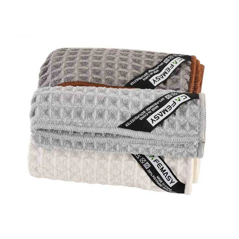 Barista's Choice 30x30cm Coffee Bar Towel, Super Absorbent Microfiber ...
