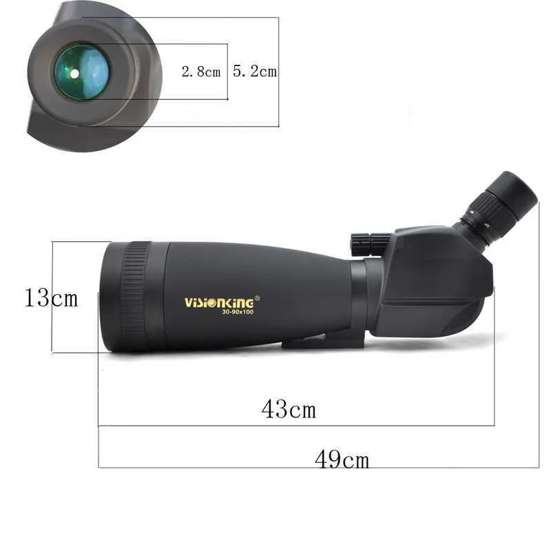DHgate.com:Visionking 30-90x100mm Spotting Scope with Tripod, Powerful ...