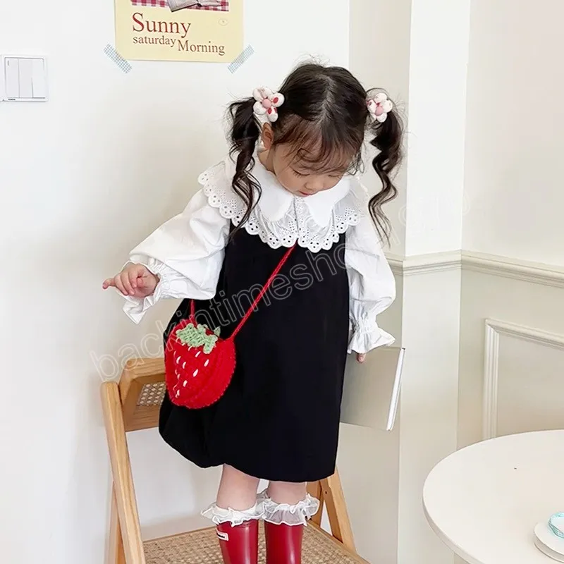DHgate.com:Cute Strawberry Woolen Shoulder Bag, Handwoven Children's ...