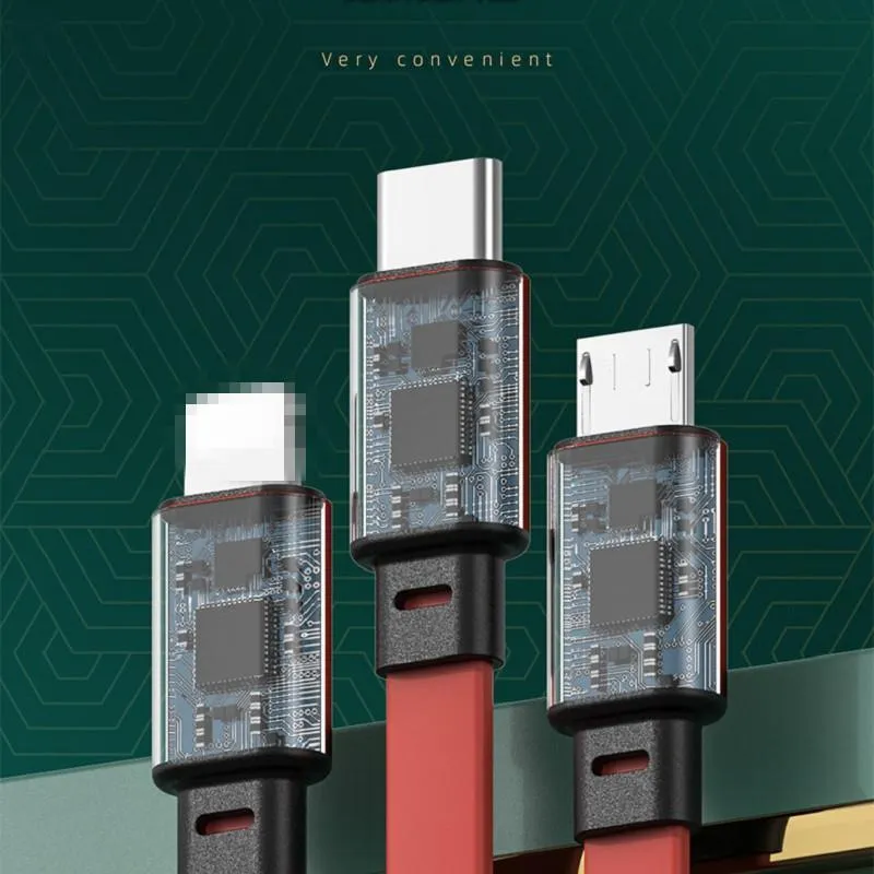 20243 Dans 1 Câble De Charge Rapide, Câble De Chargeur Multi USB Tressé ...