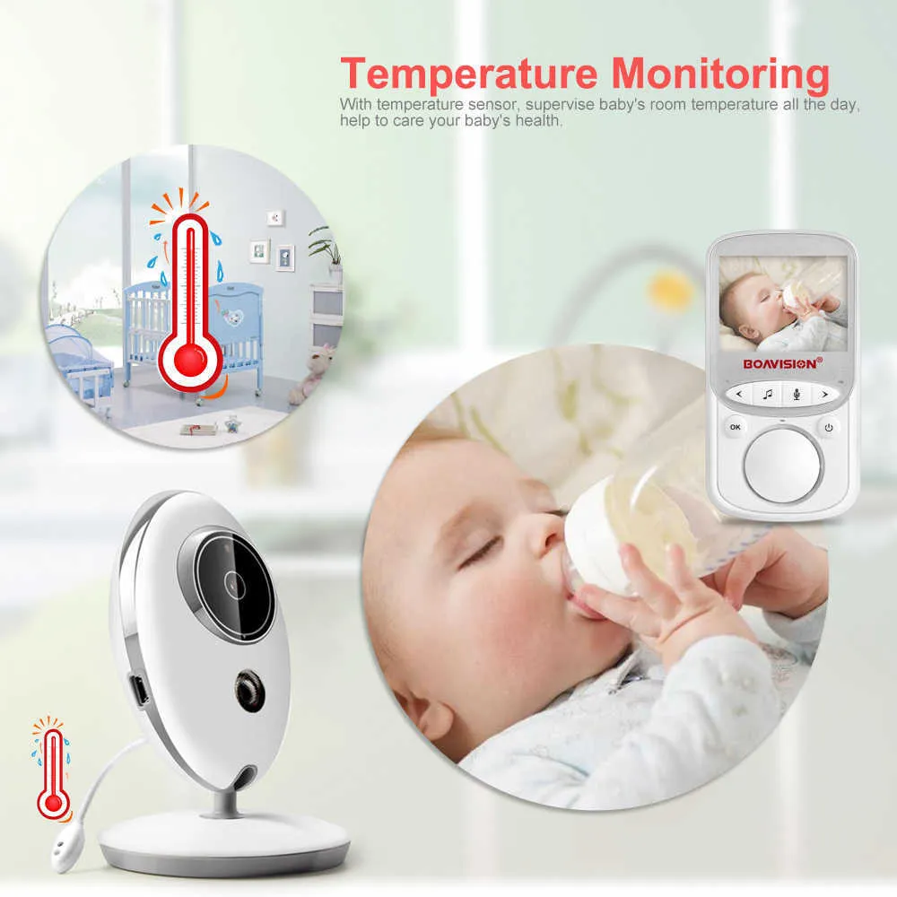 DHgate.com:Wireless LCD Video Baby Monitor with Music Intercom, IR ...
