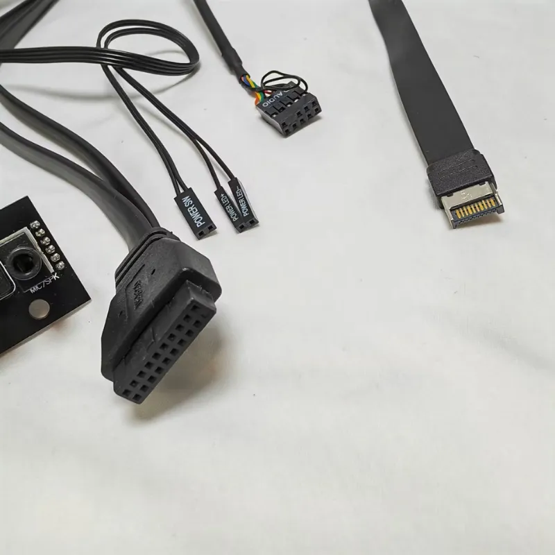 Type C USB Motherboard Front Panel Cable 19Pin/9Pin To USB 3.1/3.0 & HD ...