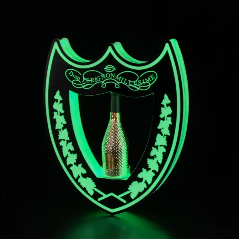 LED Rechargeable DOM Perignon Bottle Presenter For Nightclubs Champagne ...