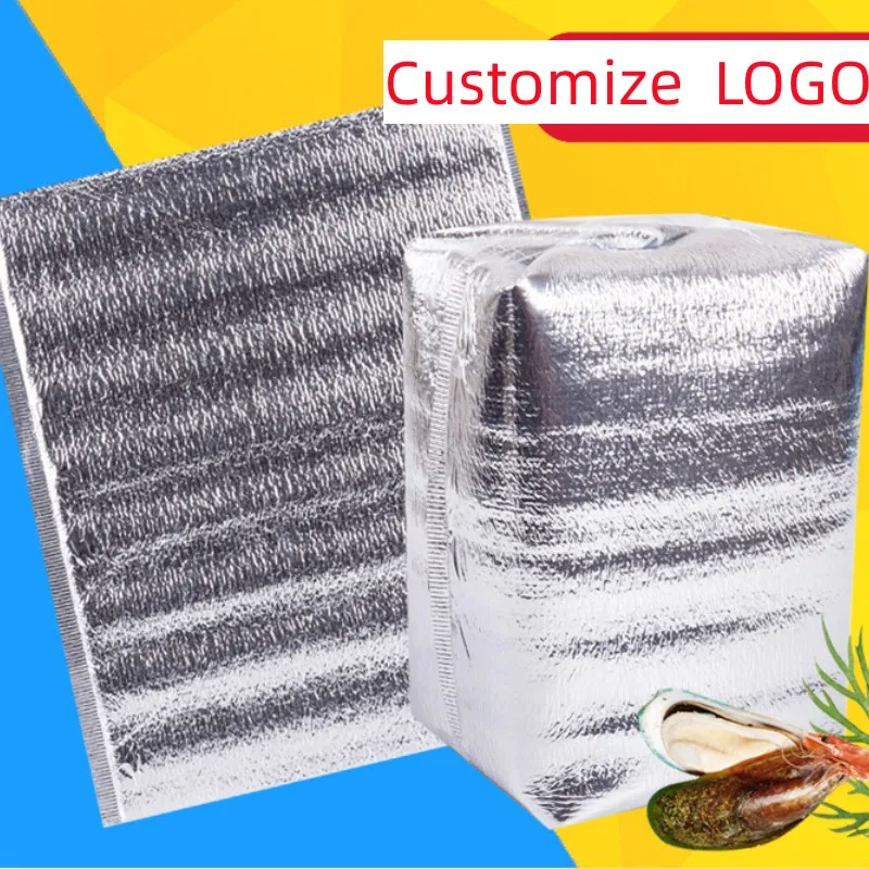 Disposable Food Storage Bags Aluminum Foil Insulated Bag Reusable ...