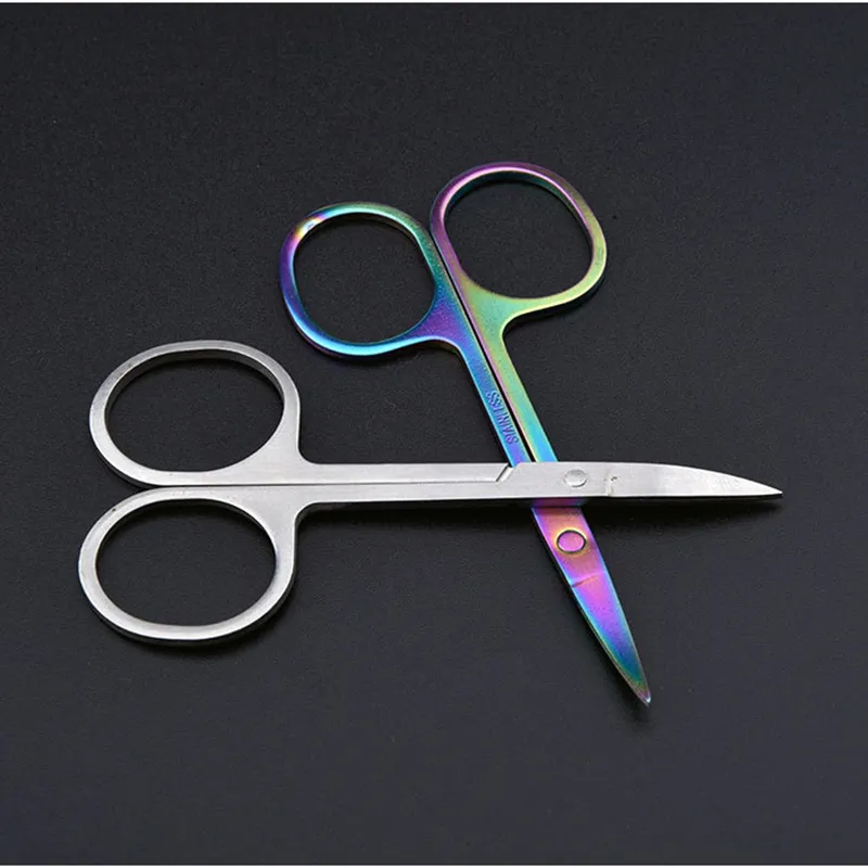 Premium Stainless Steel Scissors Set - Mini Eyebrow Scissors, Sewing ...