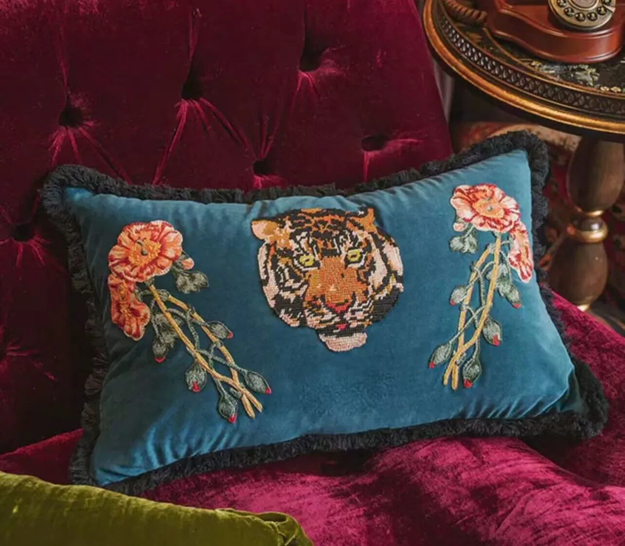 Luxury Designer Embroidery Signage Pillowcase Cushion... From ...