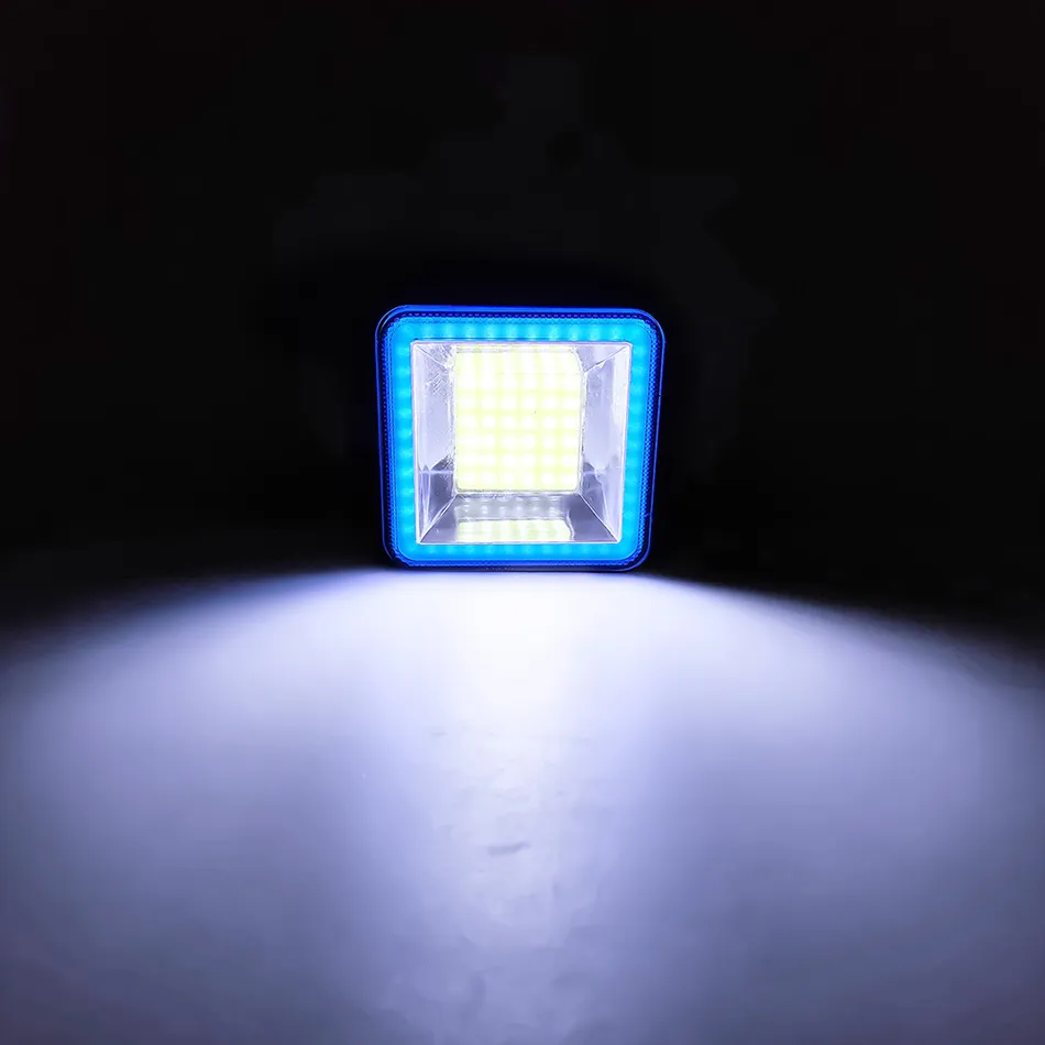 3 Mini LED Cob Work Light Bar For Offroad Vehicles Golf 6 Fog Lights ...