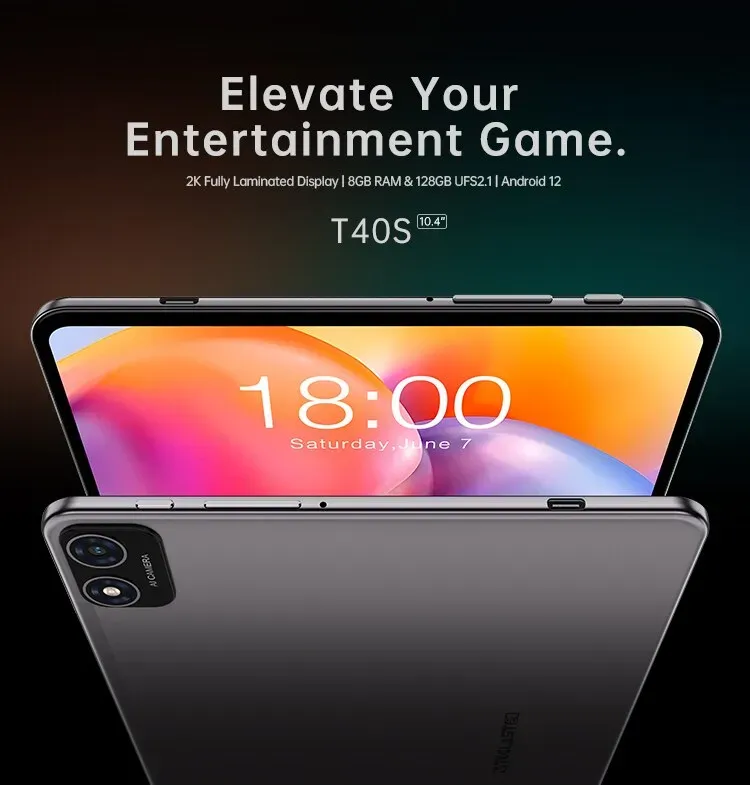 DHgate.com:Teclast T40S Tablet: 10.4" TDDI, 16GB RAM, 128GB ROM, MTK8183 8-Core Processor, WiFi ...