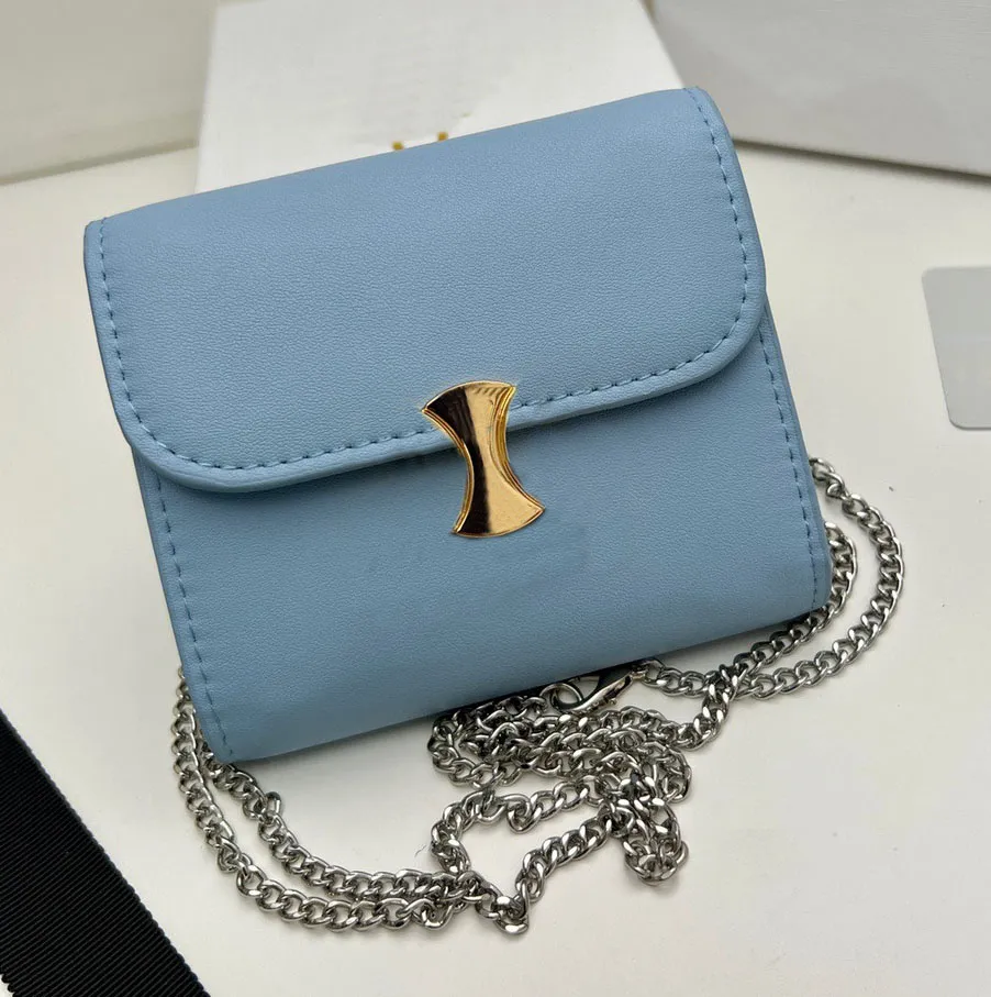 Mini Chain Shoulder Bag Evening TEEN TRIOMPHE Wallet Luxury Designer ...