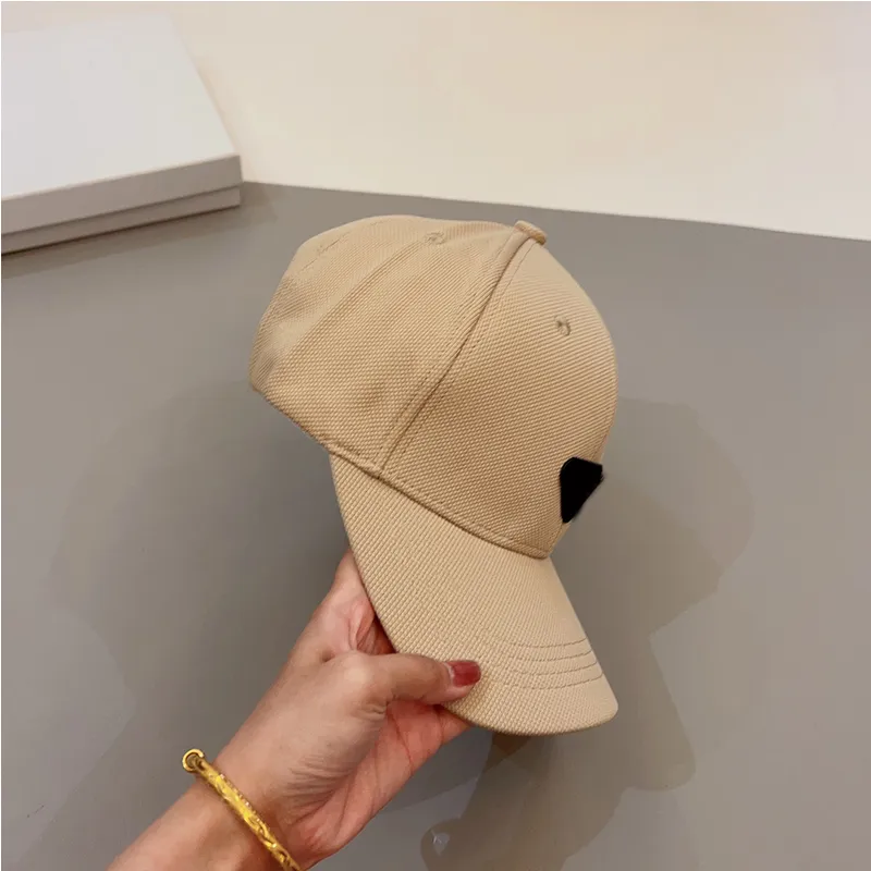 Baseball Cap Men Women Triangle Label Snapback Hat Mélange De Sports ...