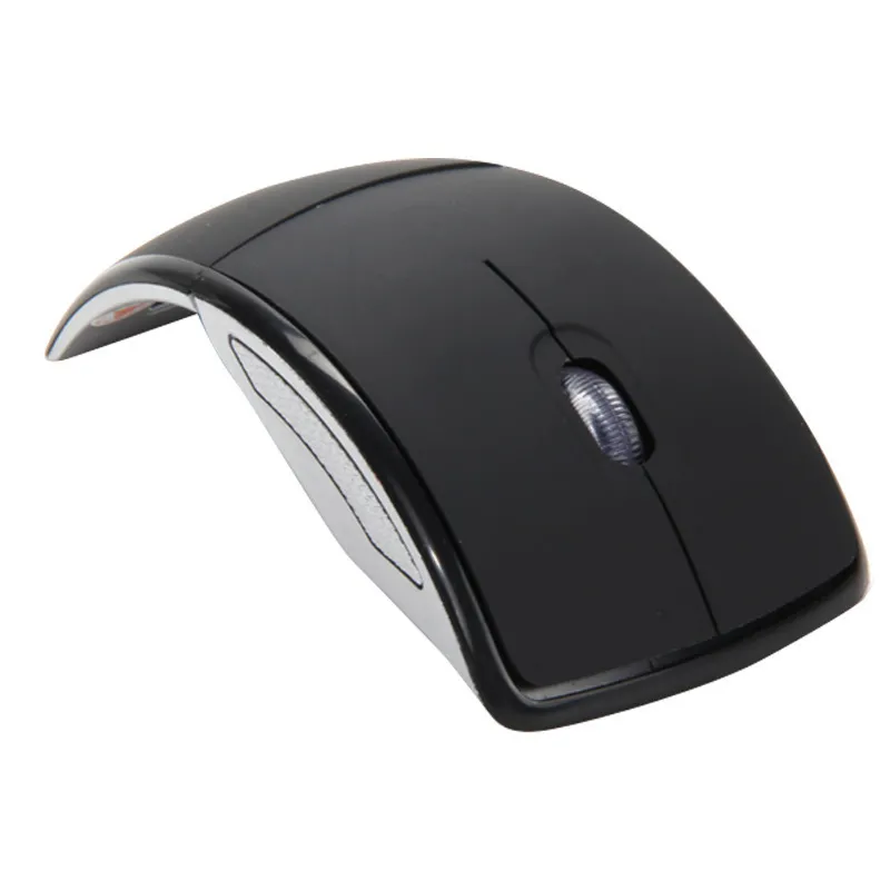 Foldable Wireless Computer Mouse Arc Touch 2.4G Slim Optical Gaming ...