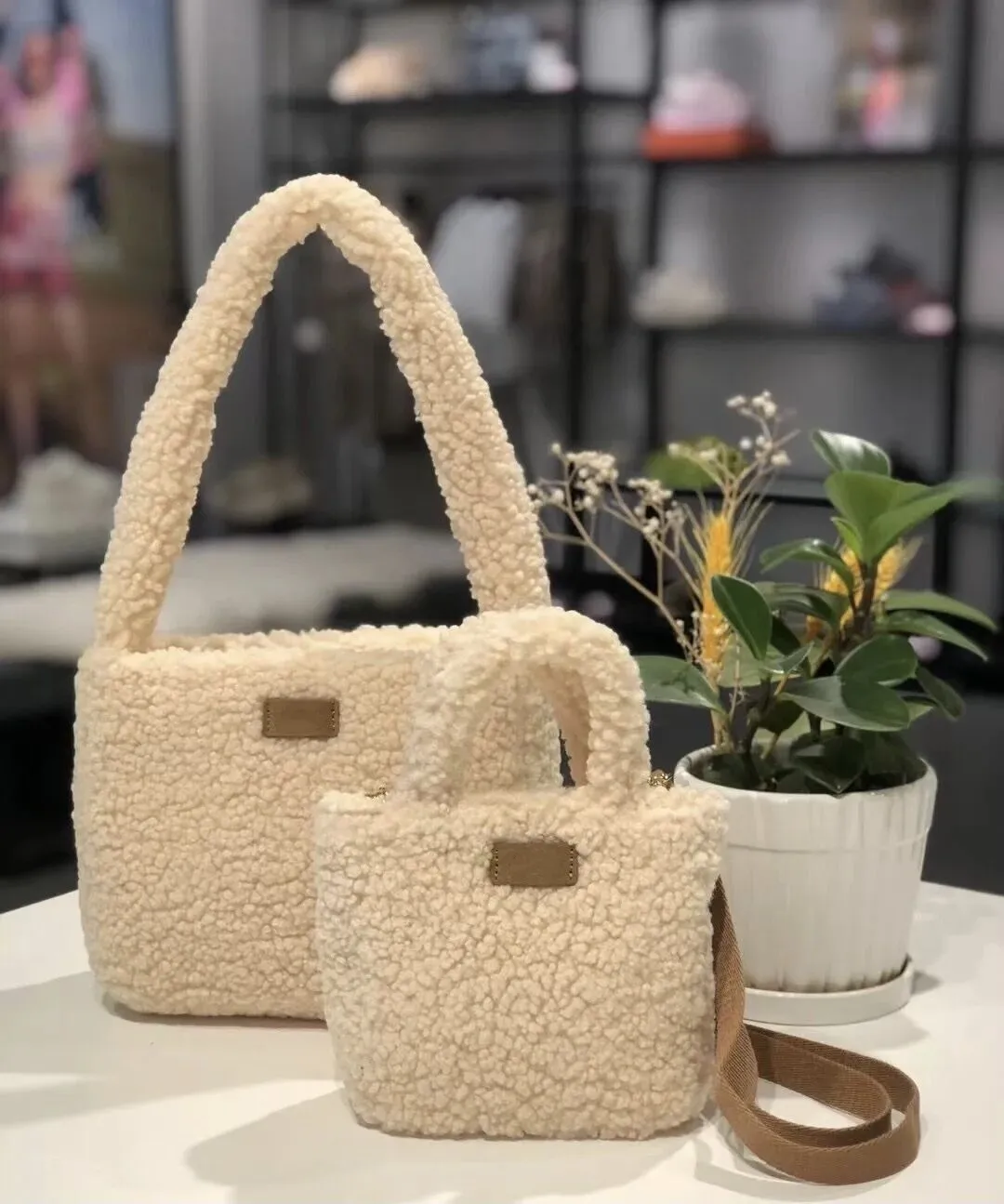 Rep Candy Color Plush Mini Handbags For Women Small... From ...