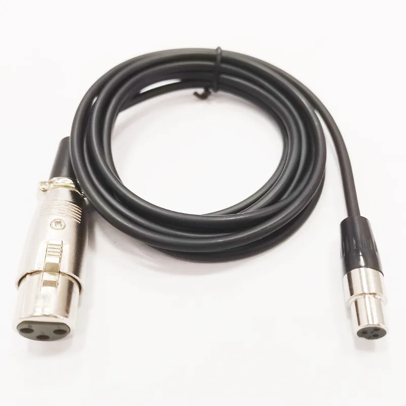 DHgate.com:2M XLR Female to Mini-XLR Female Audio Mic Extension Cable ...