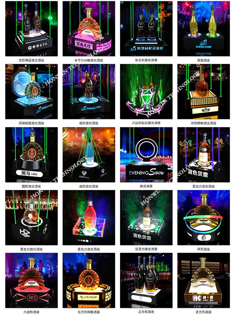 LED Black Card American Bottle Presenter AMEX Baller Express VIP ...