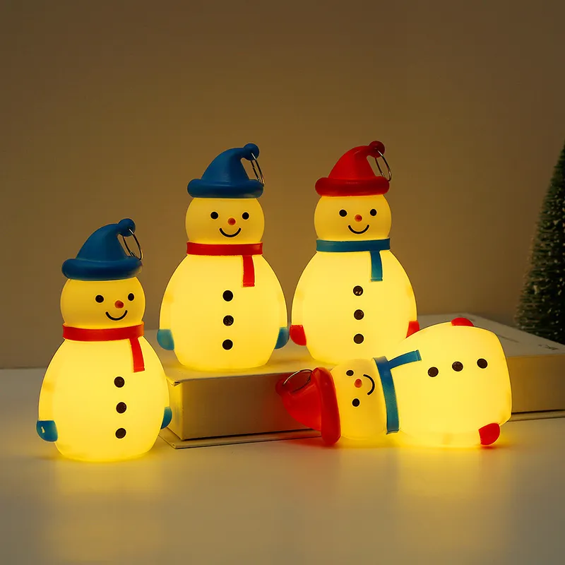 DHgate.com:Little Night Light LED Glowing Snowman Pendant Decoration ...