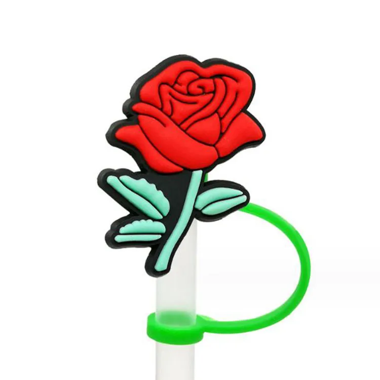 DHgate.com:Metal Drink Straws: Decorative PVC Straw Toppers, Reusable ...