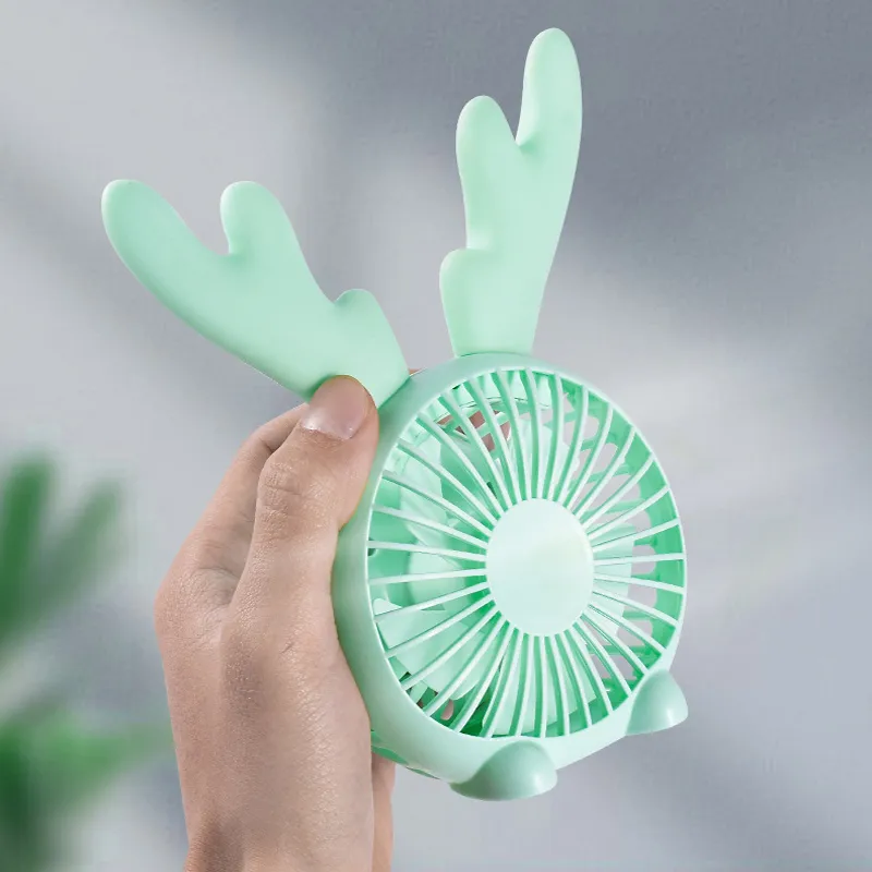 Silicone Ear Rechargeable Handheld Mini Portable Fan USB Mini Mini ...