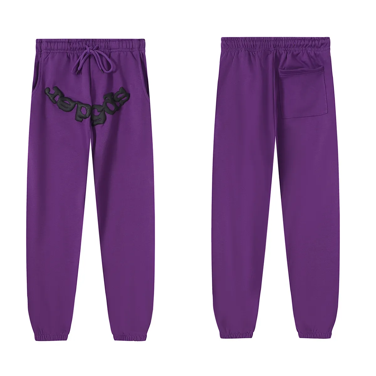 DHgate.com:sp5der pant sweatpants designer young thug yellow purple ...