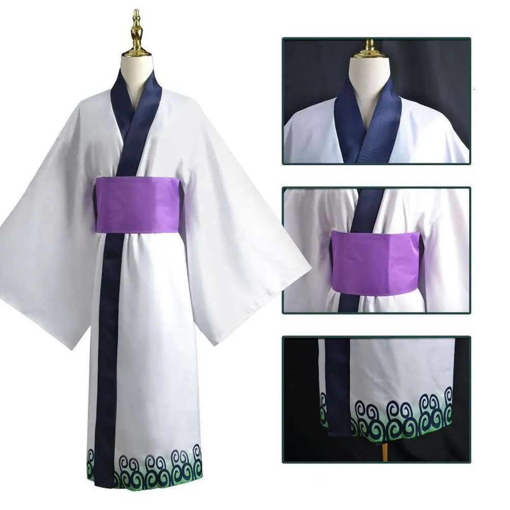 Anime Roronoa Zoro Cosplay Costume Wano Kuni Country Kimono Robe Full ...