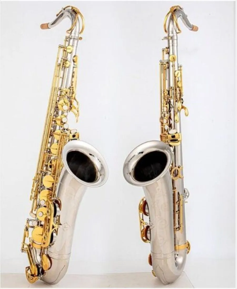 Saxophone De Ténor Professionnel T 902 B Clé Plat Nickel Nickel Plaqué ...