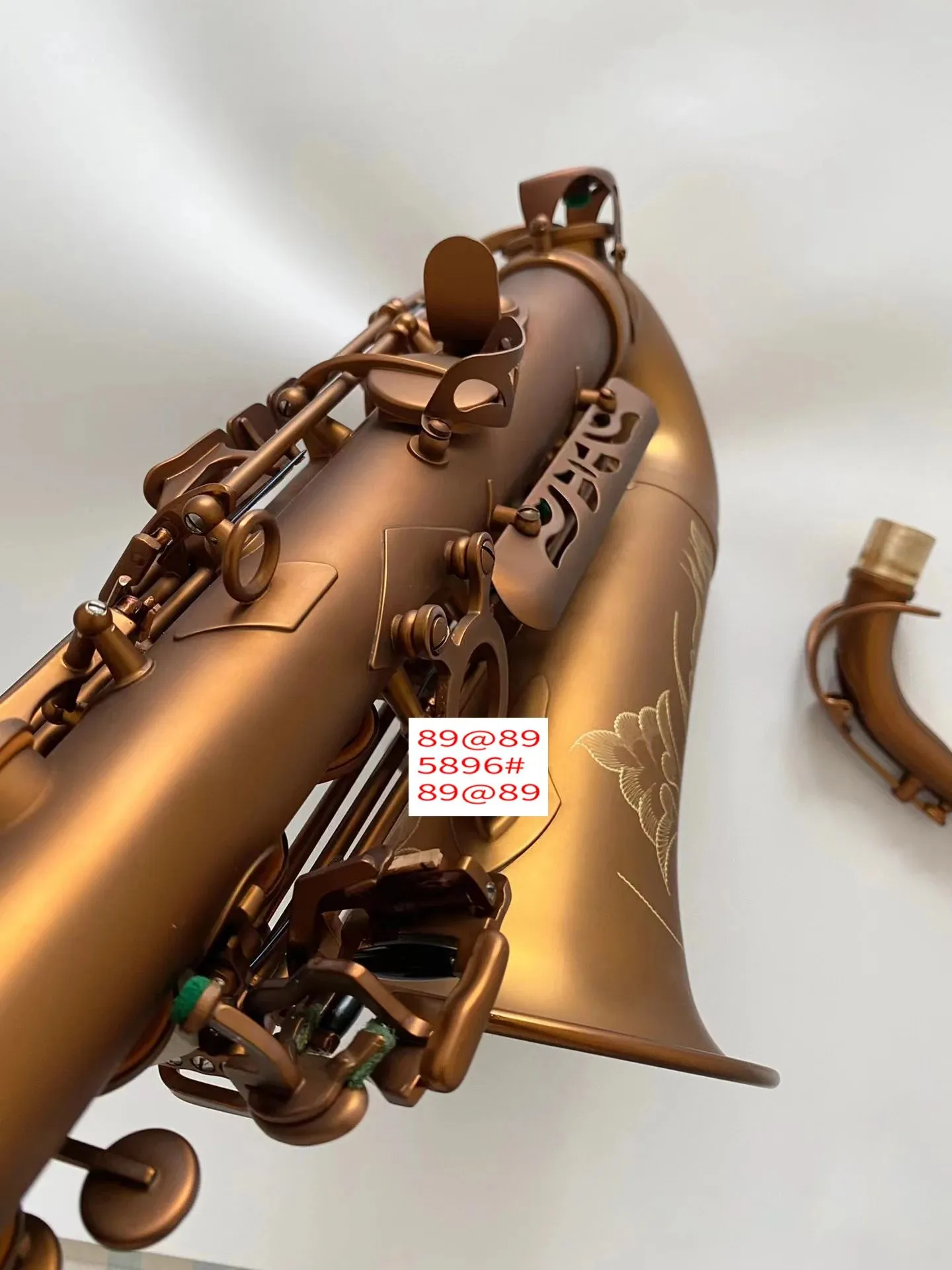 Professional Alto Saxophone - Gold Plated, E-Flat, Matte Finish, Brass ...