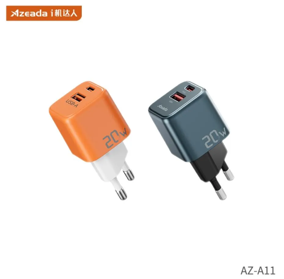 Euro Power Adapter 30W Gan USB C Fast Charging Adapter With 20W PD ...