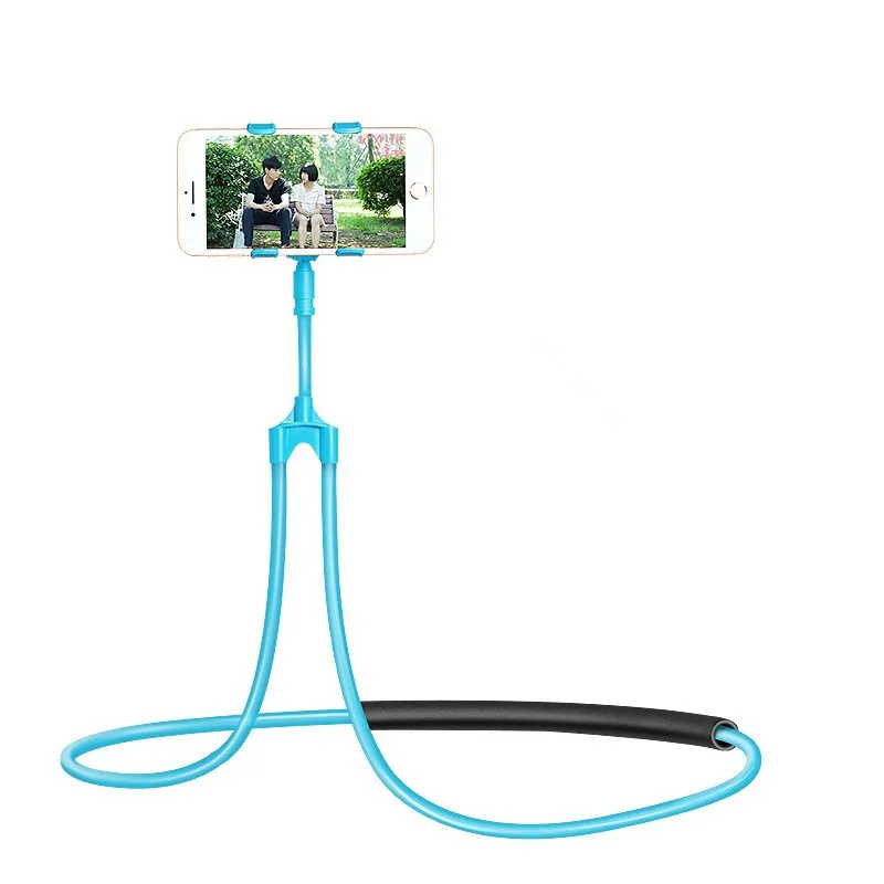 Creative Mobile Holder Hanging Neck Tablet And Phone Stand With Large ...