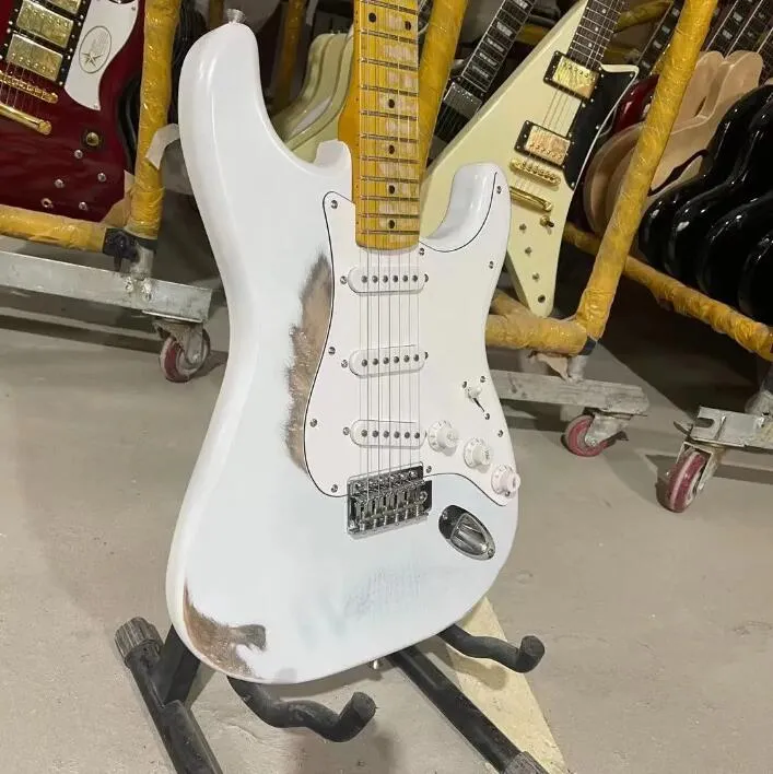 Solid Maple Guitar Body Electric Guitar With Alder Wood Body, Maple ...