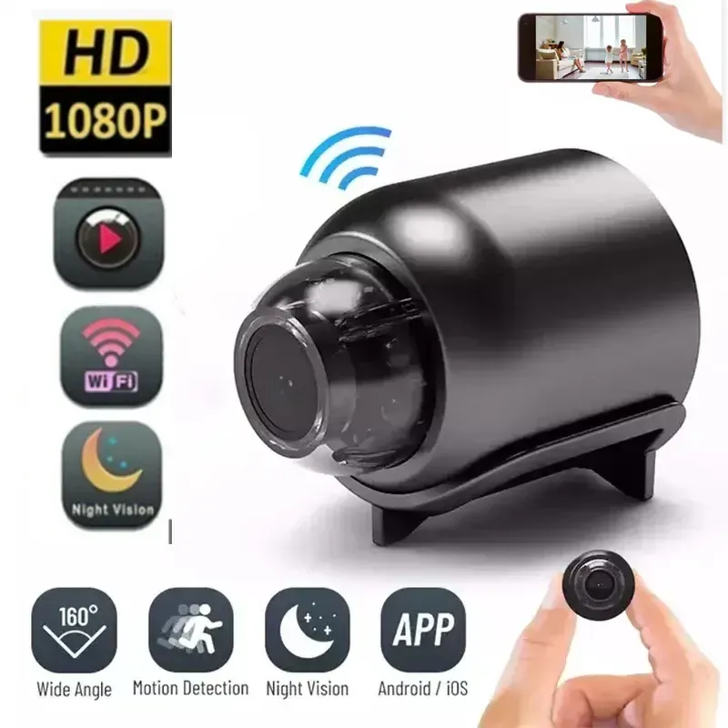 DHgate.com:4K Wireless Home Security Camera - X5 Small CCTV Phone ...